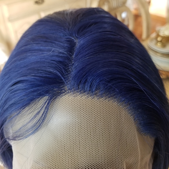 Accessories | Blue Gray Lace Front Wig | Poshmark